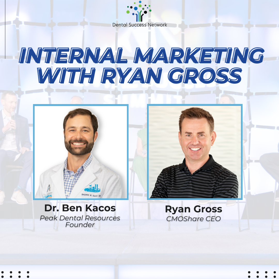 Webinar with Dr. Ben Kacos: Internal Marketing with Ryan Gross - Dental ...